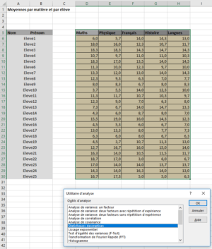Traiter des données avec Microsoft Excel à l’aide de l’Utilitaire d ...